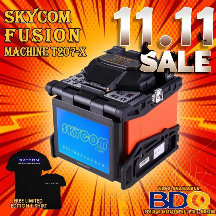 Fiber Optic Fusion Splicing Machine Skycom T-207X | Lazada PH