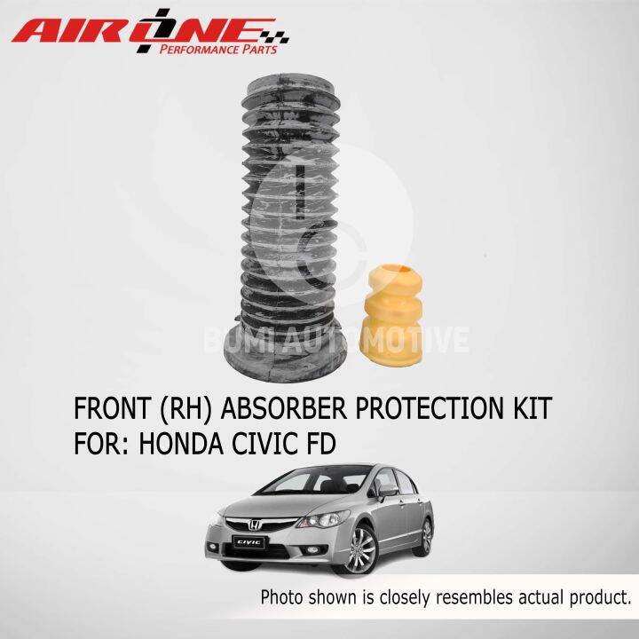 Honda Civic FD Front (Depan) Absorber Dust Cover + Bump Stopper | Lazada
