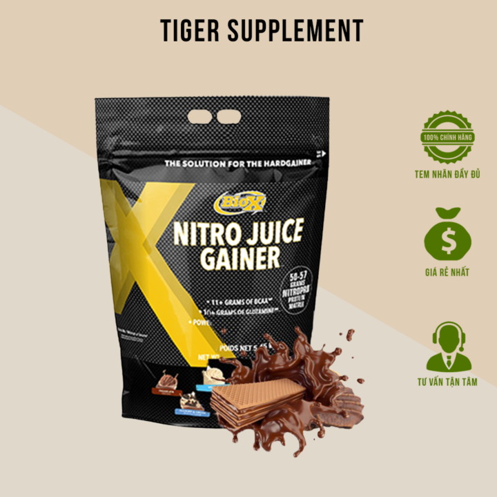 Mass Biox nitro juice gainer 5.45kg - Sữa tăng cân tăng cơ cho người ...