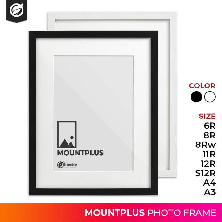 Frambie MOUNTPLUS Photo Frame 6R, 8R, 11R, A4, A3 | Contemporary Wooden ...