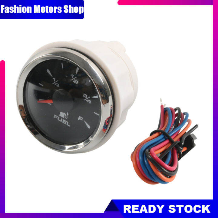 Car Fuel Level Gauge 52mm Scale Pointer Fuel Gauge Waterproof Digital ...