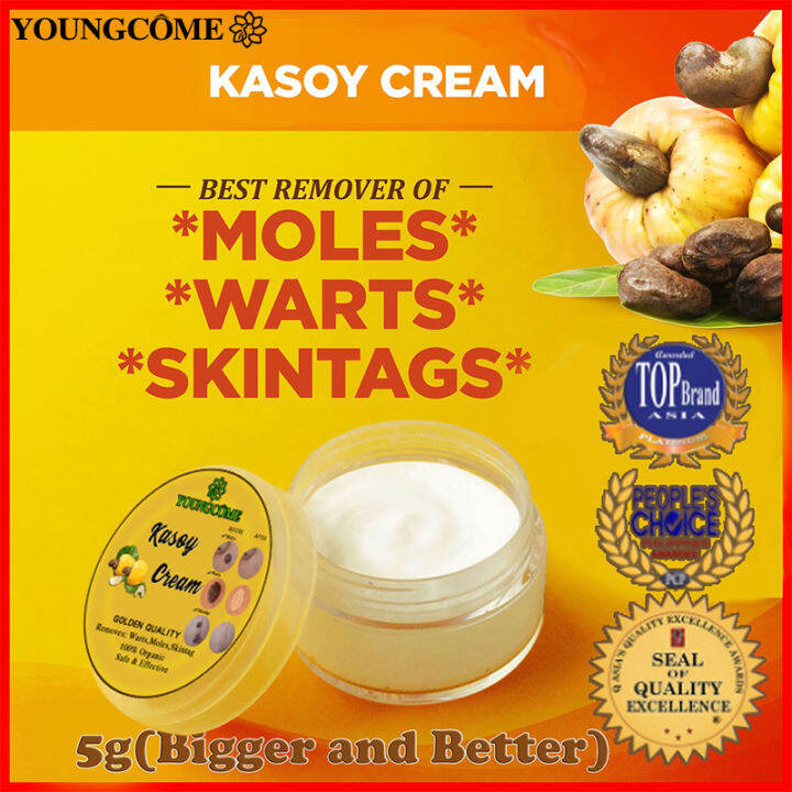 Warts Remover Original Cream Kasoy Oil Removal Skin Tags Painless ...