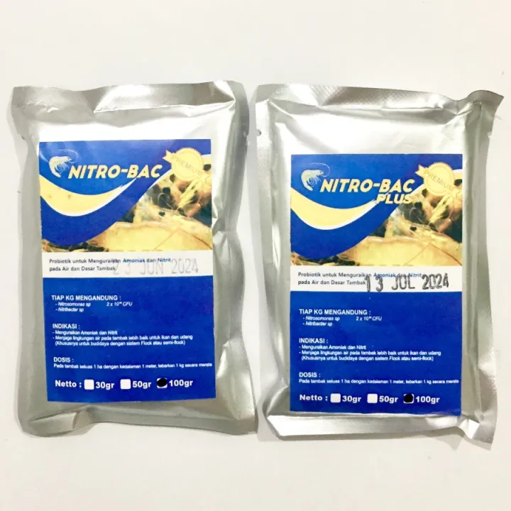 Probiotik Bacteri Starter 100gr NITRO-BAC dan NITROBAC PLUS ENZYM ...