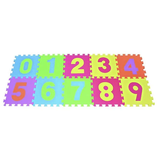 10pcs set numbers Kids Play Mat Multi-Color Puzzle | Lazada PH