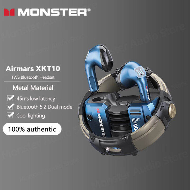 Monster XKT10 Bluetooth Earphone Wireless Intelligent Noise ...