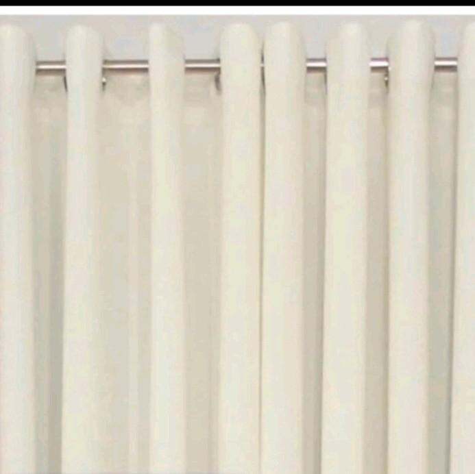 3ft-14ft Plain cream white ring curtain | Lazada PH