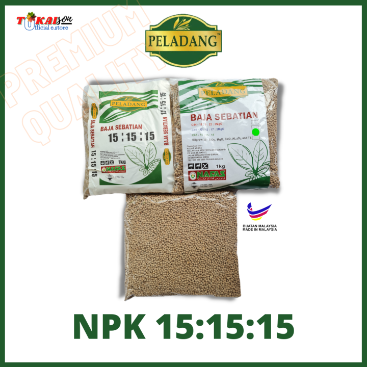 [ Ready Stock ] Baja Pokok NPK 15:15:15 Baja Pertumbuhan - Baja Pokok ...