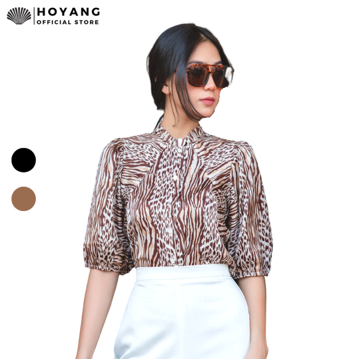 Áo Tay Lửng HoYang Họa Tiết Đẹp HOYANG A131 | Lazada.vn