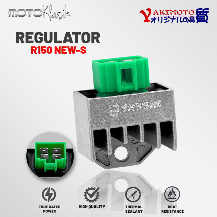 YAKIMOTO REGULATOR / RECTIFIER 4PINS FOR SUZUKI RAIDER R150 MOTORCYCLE ...