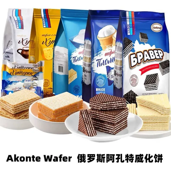 [Russia Best Seller] Akonte Felimo Wafer Milk Ice Cream Oreo Cheese ...