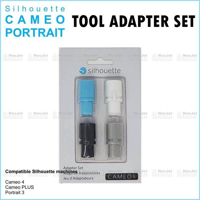 Silhouette Tool Adapter Set Mesin Cutting Siluet Cameo 4 Cameo Plus ...