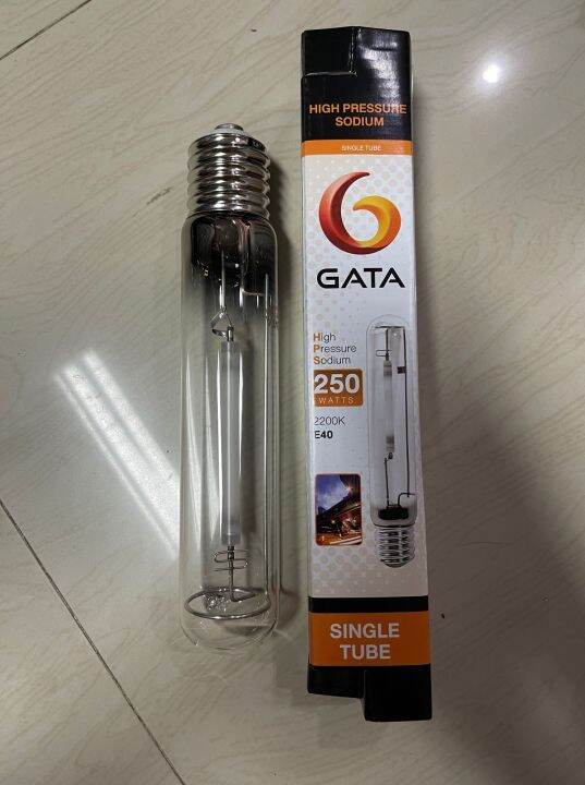 หลอดโซเดียม 250w ขั้ว E40 Gata | Lazada.co.th