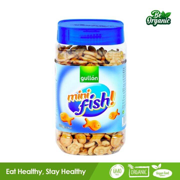 Be Organic Gullon Mini Fish Cracker 350g | Lazada