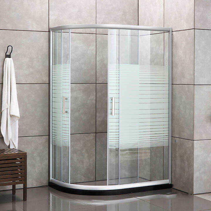 Customized simple shower room bathroom glass partition shower room ...