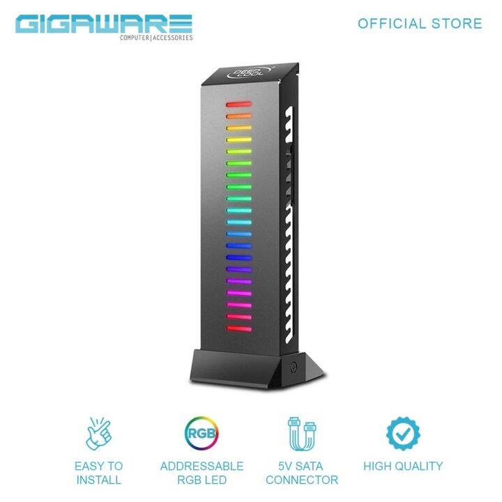 New 2023 Gigaware Deepcool Illusion RGB LED Lighting GPU Video Card ...