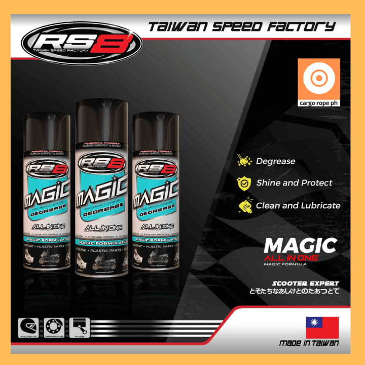 [CARGO ROPE PH] RS8 Magic Degreaser 1PC All in One Magic Powerful Formula | 100% ORIGINAL Made ...