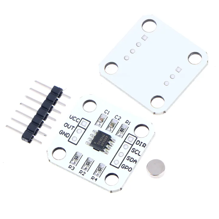 AS5600 magnetic encoder induction angle measurement sensor module 12bit ...