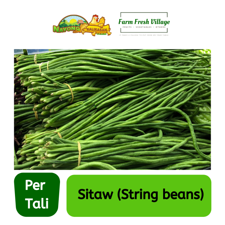 FARM FRESH VILLAGE - Sitaw (String beans) per tali | Lazada PH