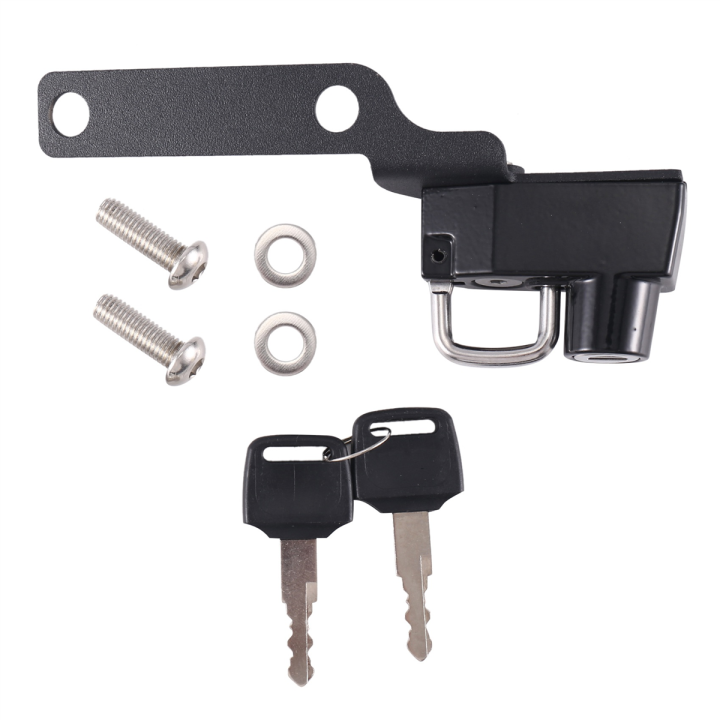 Motorcycle Helmet Lock Anti-Theft with 2 Keys Parts Vacuum Cleaner ...