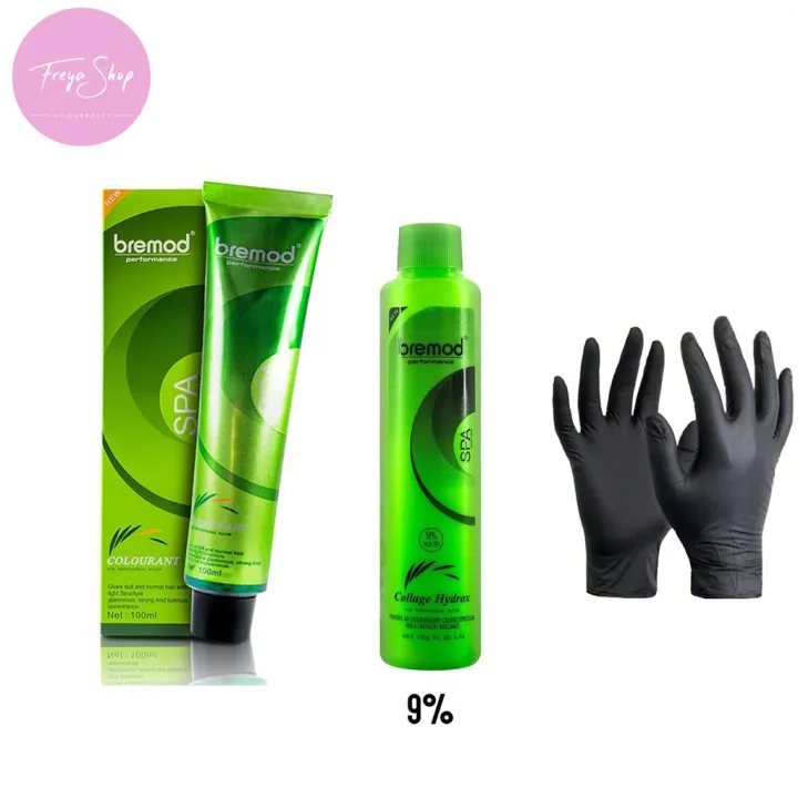 Matcha Chocolate Hair Color with Oxidant（ 8.77 Bremod Permanent Hair ...