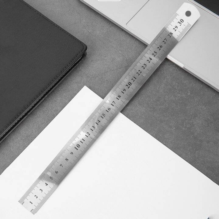 Stainless Steel Ruler Measure Metric Function 30cm 12Inch | Lazada PH