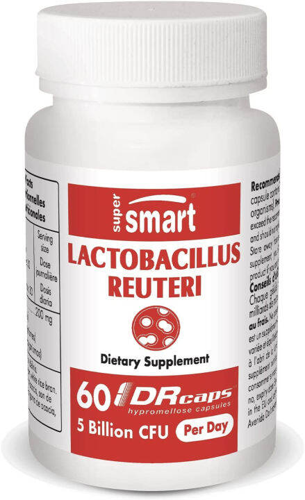 Super smart Supersmart - Lactobacillus Reuteri - Probiotic Strain - 5 ...