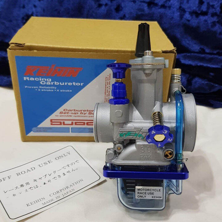 Keihin Motorcycle Carburetor Koso OKO Power Jet PWK Blue transparent cover bowl | Lazada PH