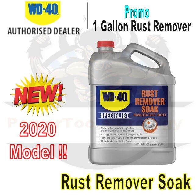 WD 40 RUST REMOVER SOAK 1 GALLON/ 3.78L | Lazada Singapore