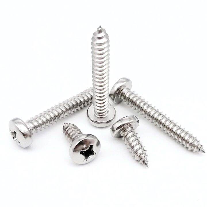 50pcs M1 M1.2 M1.4 M1.7 M2 M2.2 M2.6 M3 M3.5 M4 Micro Small 304 stainless steel Cross Phillips ...