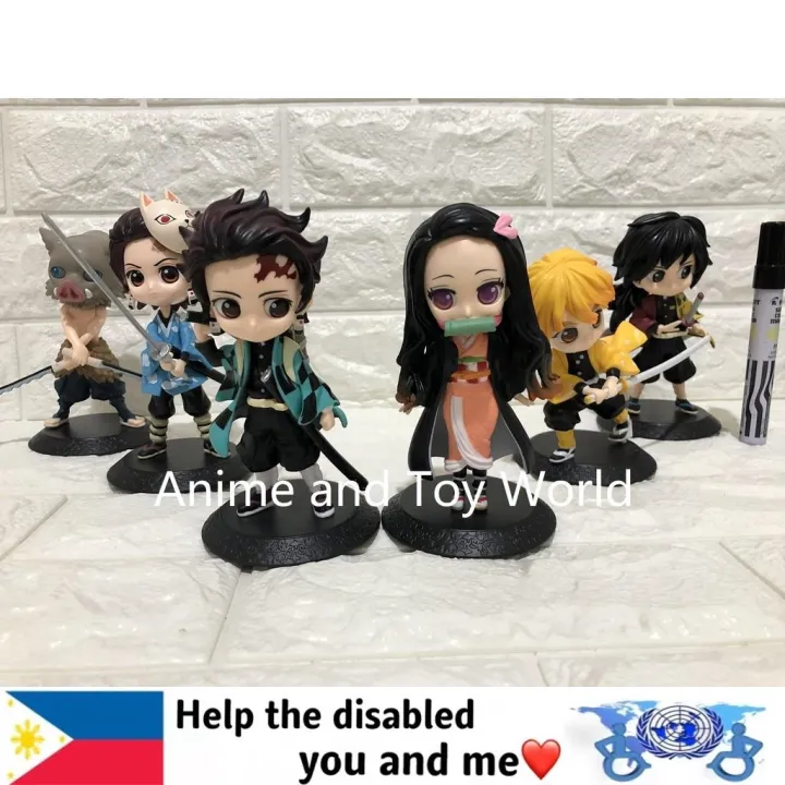Pay ten for fake Qposket Demon Slayer: Kimetsu no Yaiba Tanjiro Nezuko ...