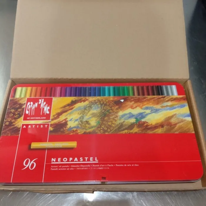 Crayon Carandache Neopastel 96 Warna / Crayon Oil Pastel | Lazada Indonesia