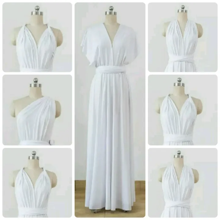 Infinity Maxi Dress-white WITH TUBE | Lazada PH