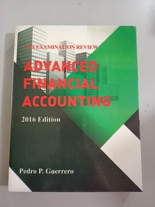 CPA Examination Review Advanced Financial Accounting 2016 edition By ...