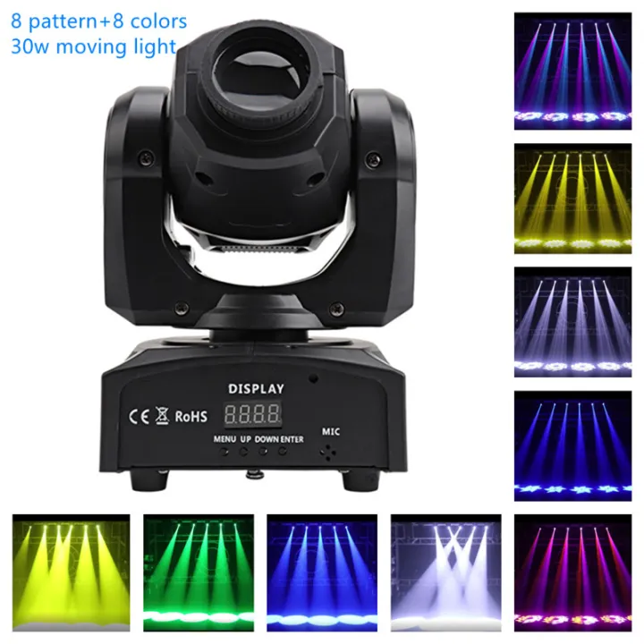 30w led spot moving head,led gobo moving head | Lazada PH