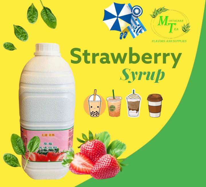 MILIN STRAWBERRY SYRUP 2.5kg | Lazada PH