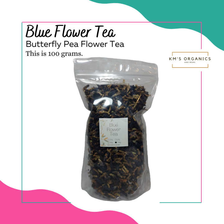 Blue Flower Tea - Butterfly Pea Flower Tea 100g | Lazada PH