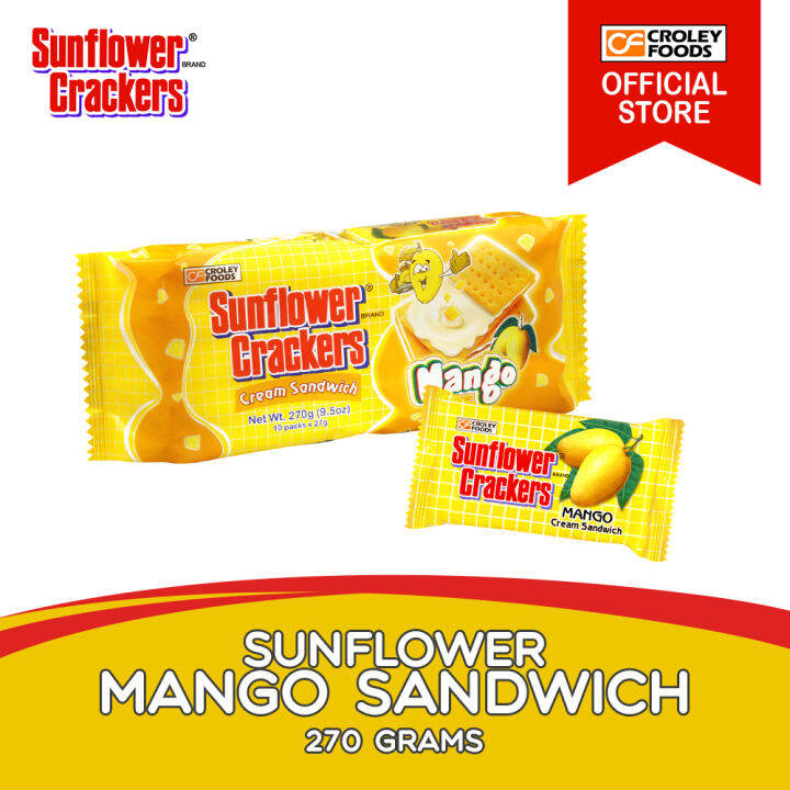 Sunflower Crackers Mango (27g x 10) | Lazada PH