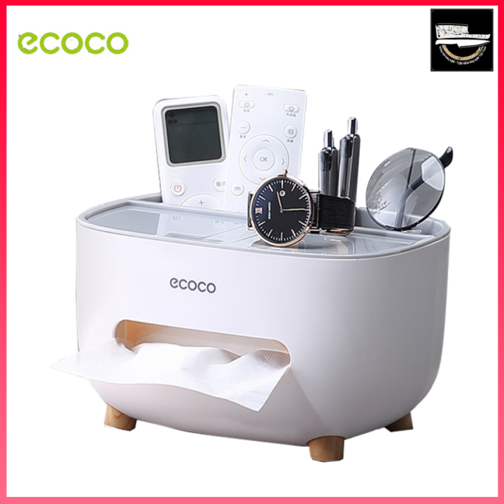 [Ecoco-E2009] Hộp đựng khăn giấy để bàn Ecoco đa năng - Hàng cao cấp E2009 | Lazada.vn