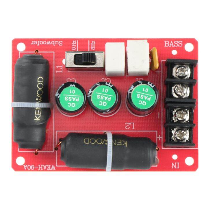 Pure Bass Subwoofer Second-Order Crossover Speaker Frequency Divider ...