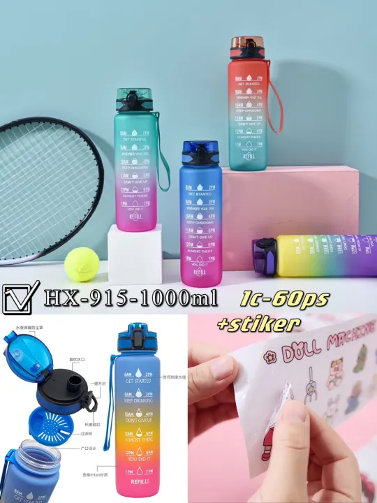 botol viral 1 liter | Lazada Indonesia