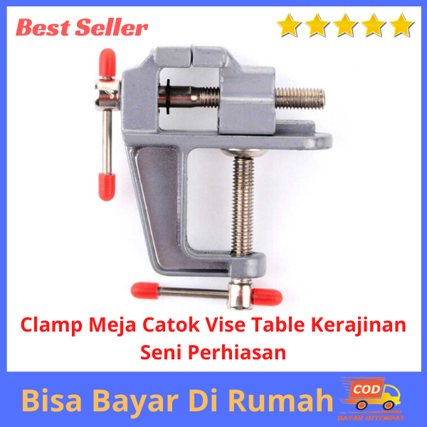 YCT Clamp Meja Catok Vise Table Kerajinan Seni Perhiasan - QST / Clamp ...
