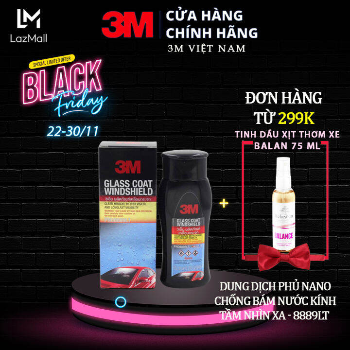 Dung Dịch Chống Bám Nước Kính Xe 3M 08889LT 200ml - Hàng Chính Hãng ...