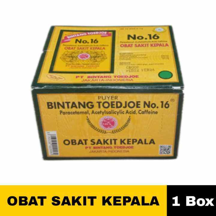 1 BOX BINTANG TOEDJOE 16 ISI 120 SACHET | Lazada Indonesia