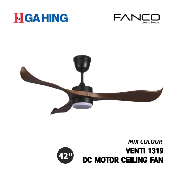 FANCO VENTI DC Motor Ceiling Fan 42 inch/ kipas hiasan / syiling fan ...