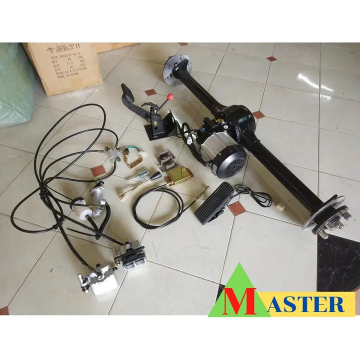 📢🔥จัดโปรลดช่วงปีใหม่ พร้อมส่ง ชุดเพลารถไฟฟ้า เบรคมือ/เท้า 48v1500w ขนาด 90cm, 100cm , 110cm ,มี ...