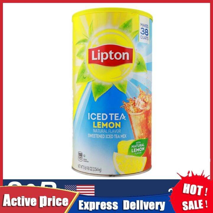 Lipton Iced Tea Lemon Sweetened Iced Tea Mix 2.54kg | Lazada PH