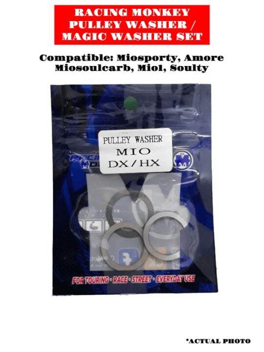 RACING MONKEY PULLEY WASHER / MAGIC WASHER ONLY SET 3PCS. COMPATIBLE ...