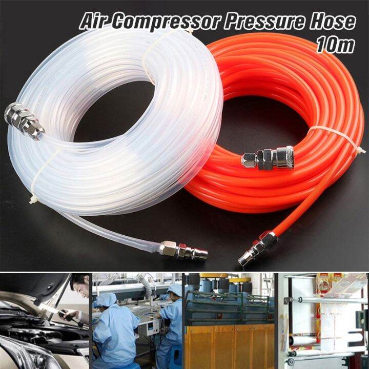 10m Air Compressor Pressure Hose 5x8mm Pneumatic Straight Pipe With ...