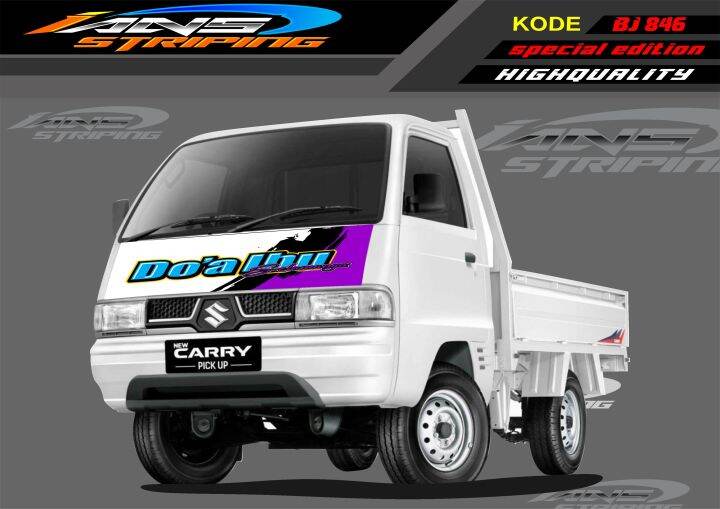 STIKER KAP DEPAN GRANMAX / STICKER KABIN DEPAN GRANMAX / DECAL STICKER ...