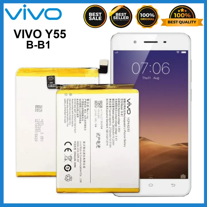 Original Vivo Y55 Battery Model B-B1 / 2730mAh (ADVANSITY) | Lazada PH